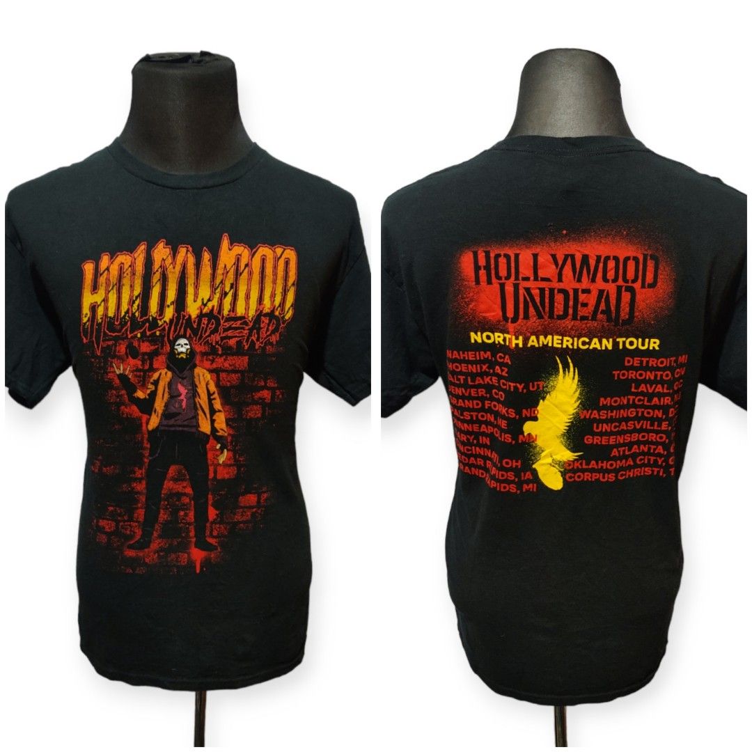 Original Rock Rap Band " HOLLYWOOD UNDEAD" North American Tour t-shirt ...