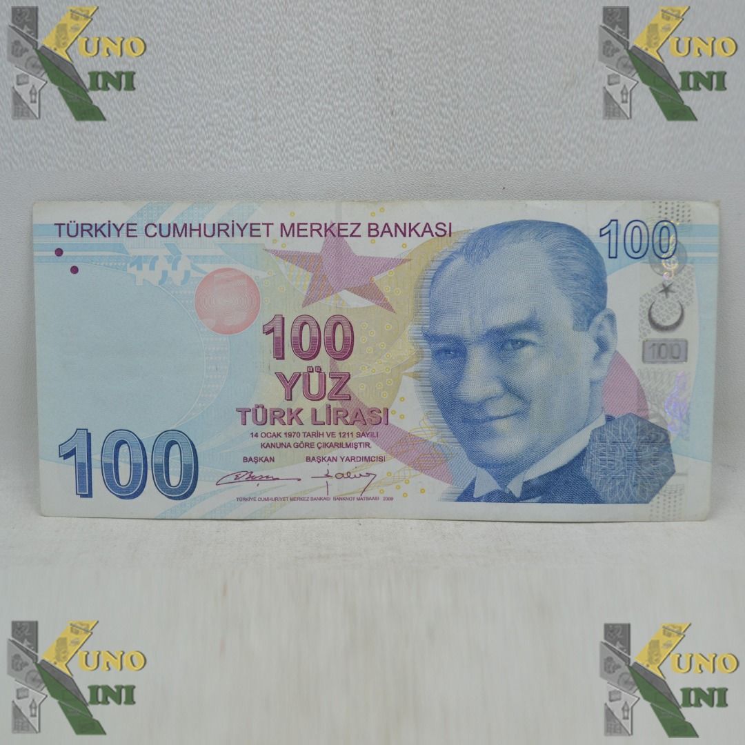 PAKET KOLEKSI FULL SET LENGKAP UANG REAL TURKI LIRA , 6 lembar on Carousell