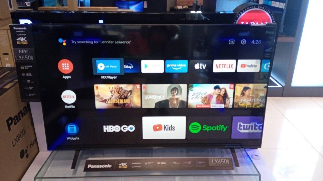 PANASONIC UHD ANDROID TV, TV & Home Appliances, TV & Entertainment, TV ...