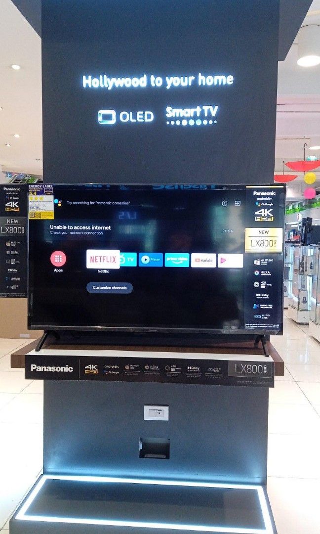 PANASONIC UHD ANDROID TV, TV & Home Appliances, TV & Entertainment, TV ...