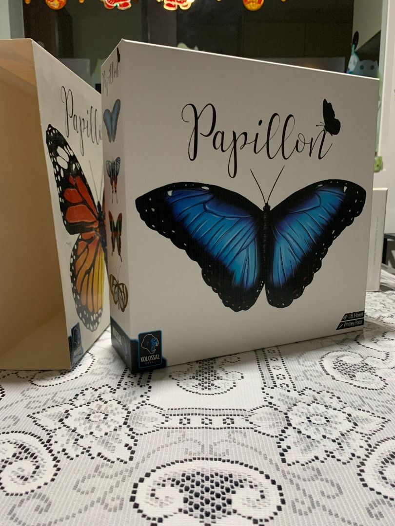 Papillon Board Game, Hobbies & Toys, Toys & Games on Carousell