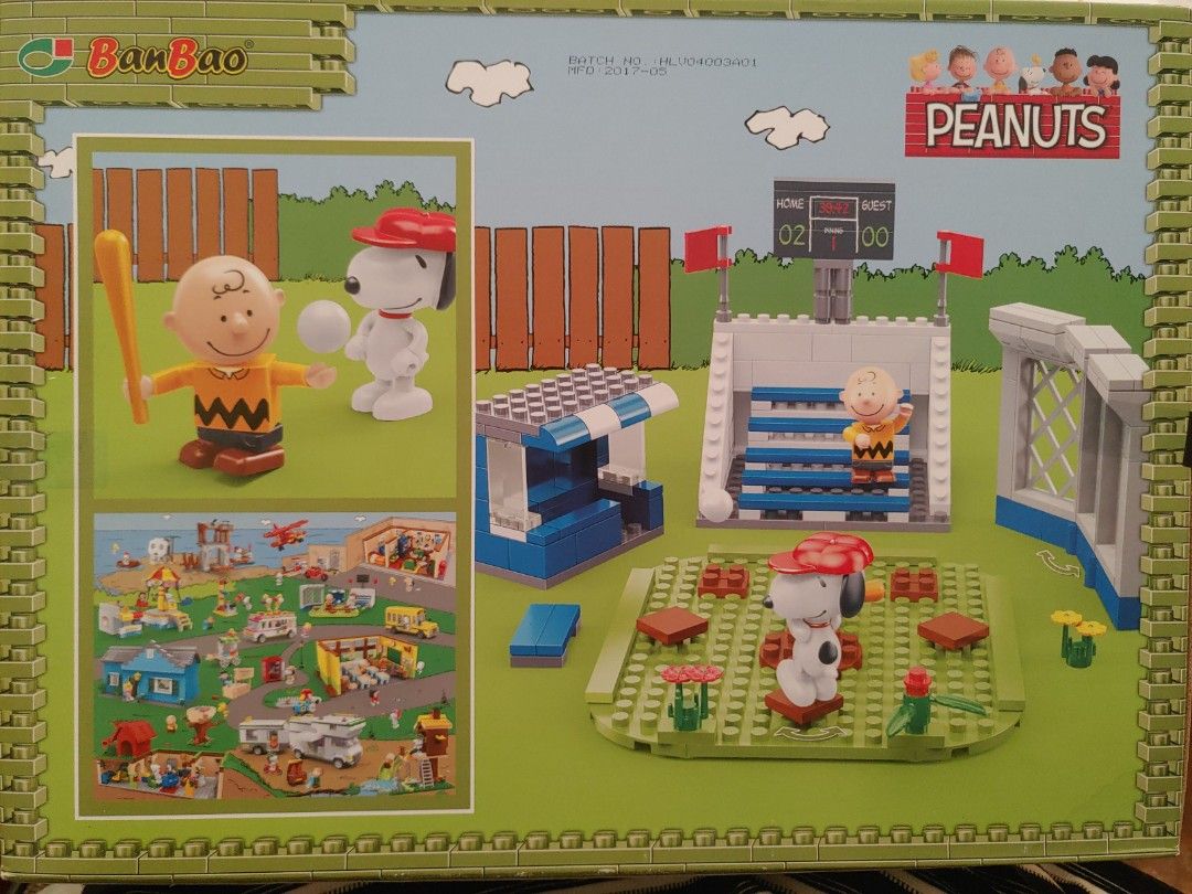 Peanuts snoopy woodstock lego, 興趣及遊戲, 玩具 & 遊戲類 - Carousell