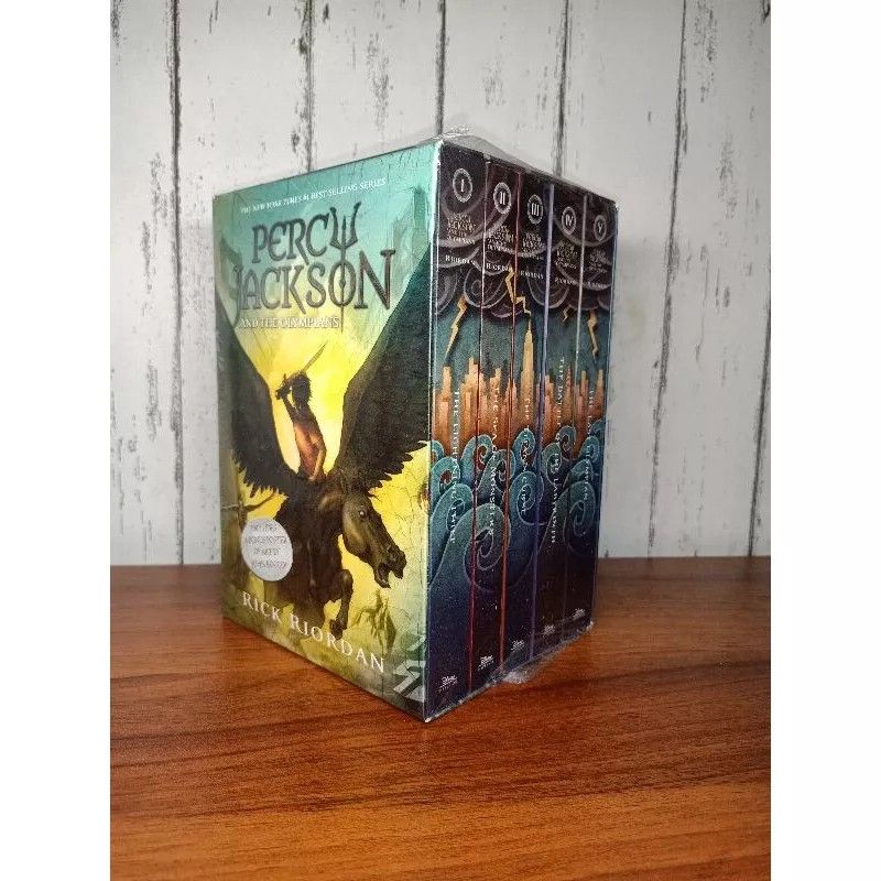 Percy Jackson (Box Set), Hobbies & Toys, Books & Magazines, Fiction ...