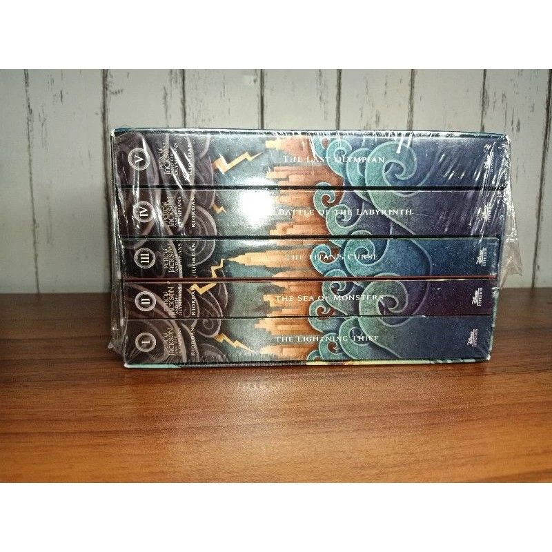 Percy Jackson (Box Set), Hobbies & Toys, Books & Magazines, Fiction ...