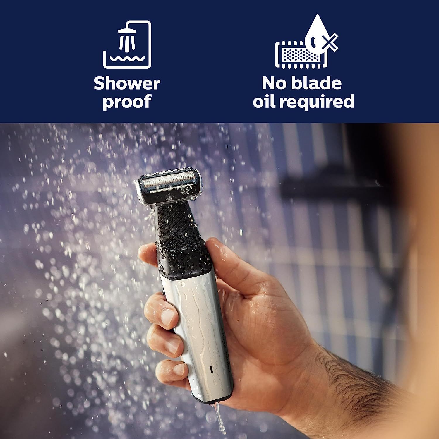 Philips Norelco Bodygroom Series 5000 Showerproof Body & Manscaping ...