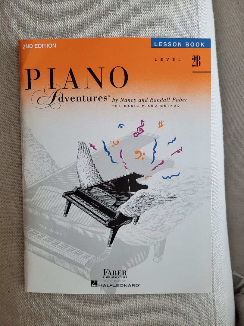 Piano Adventures Lesson 2B, Hobbies & Toys, Music & Media, Music Scores ...