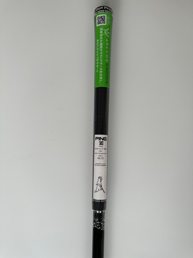 Ping Alta JCB Black D R shaft, Sports Equipment, Sports & Games, Golf ...