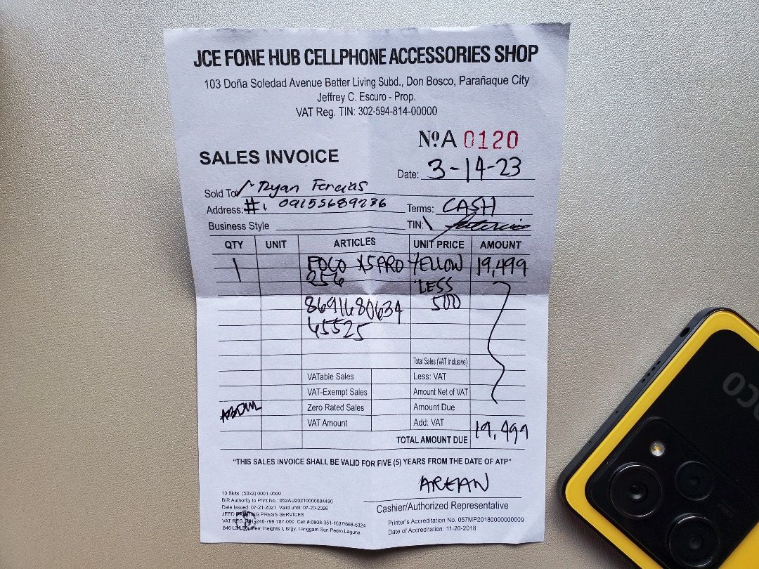 Poco X5 Pro 5G 8/256 NTC Approved Complete with Receipt Yellow, Mobile ...