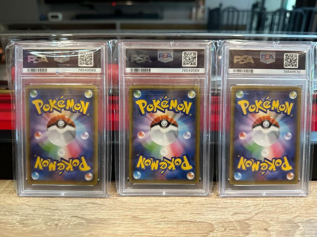 Sequential Pokemon Charizard Blastoise Venusaur Trio 25th Anniversary PSA 10 , Hobbies & Toys ...