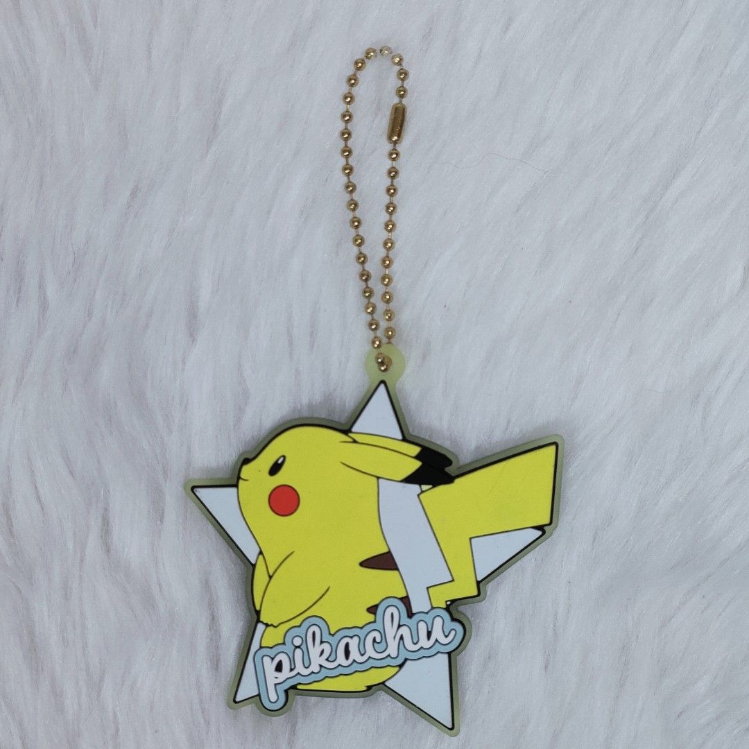 Pokemon Pikachu Rubber Charm on Carousell
