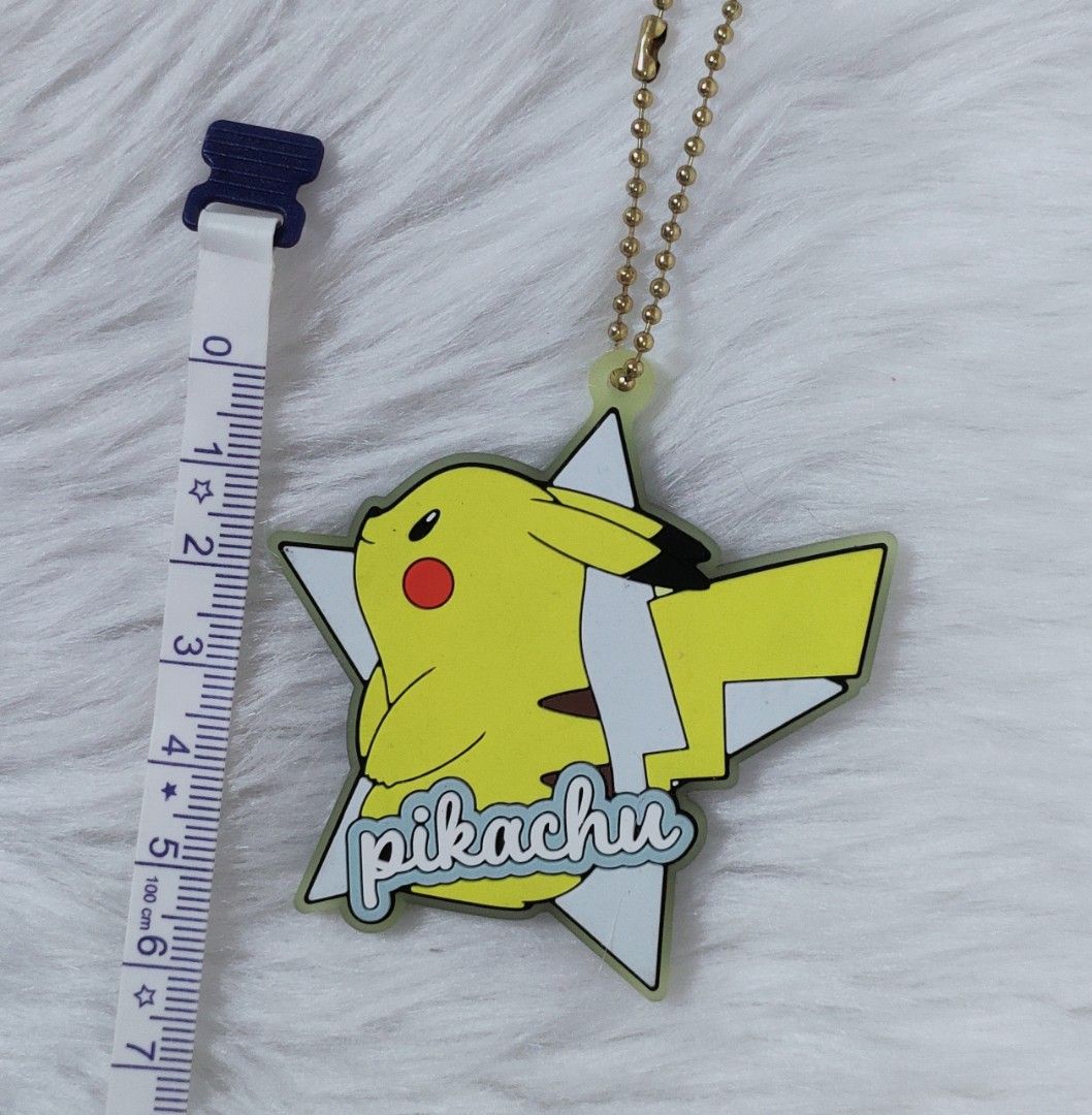 Pokemon Pikachu Rubber Charm on Carousell