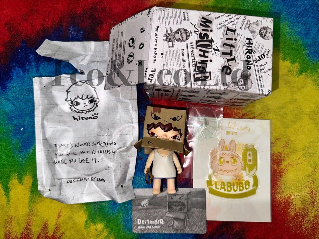 Pop Mart Hirono Little Mischief Destroyer on Carousell