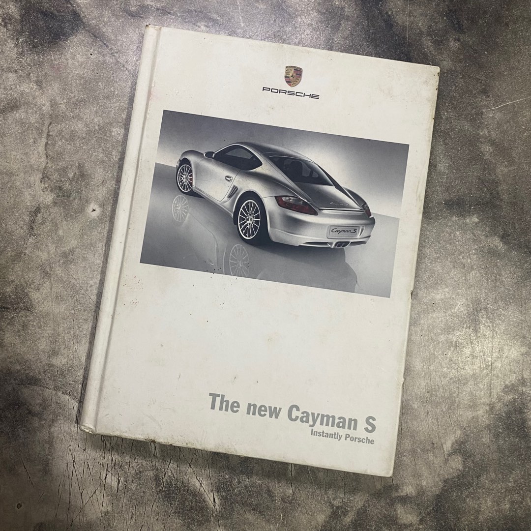 Porsche: The New Cayman S Book on Carousell