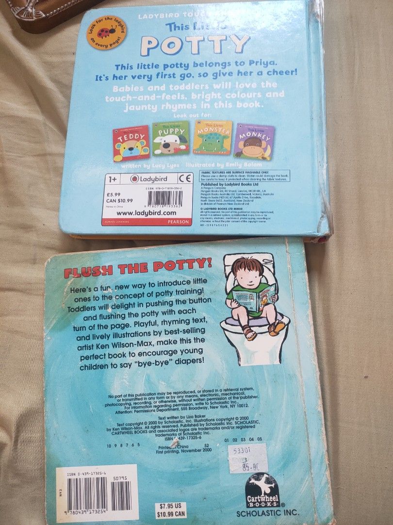 Potty training books, Hobbies & Toys, Books & Magazines, Children's ...