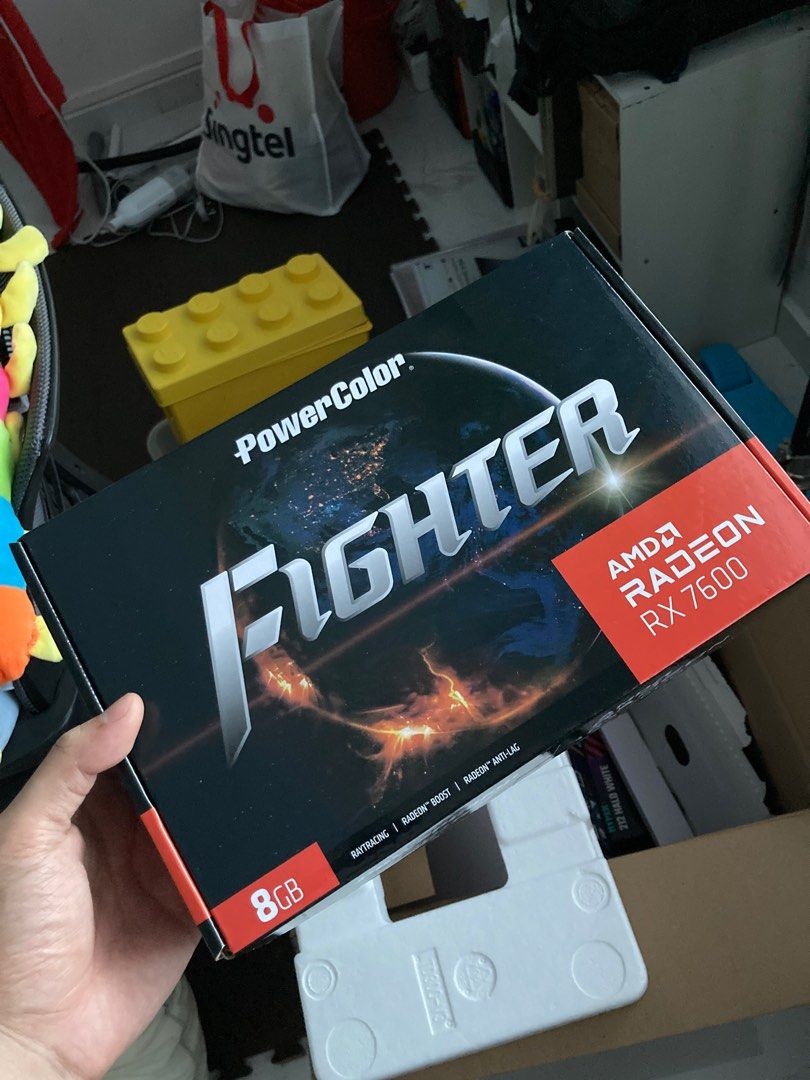 Powercolor AMD Fighter RX7600, Computers & Tech, Parts & Accessories ...