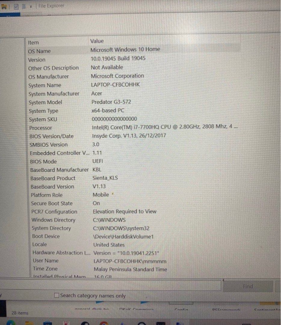 Predator helios 300 on microsoft win 10, Computers & Tech, Laptops ...