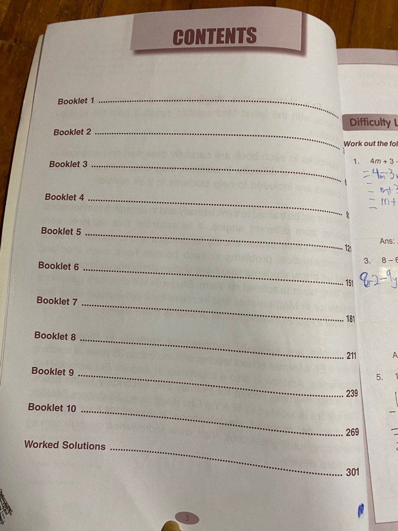 Primary 6 Mathematics Worksheets- Andrew Er’s, Hobbies & Toys, Books ...