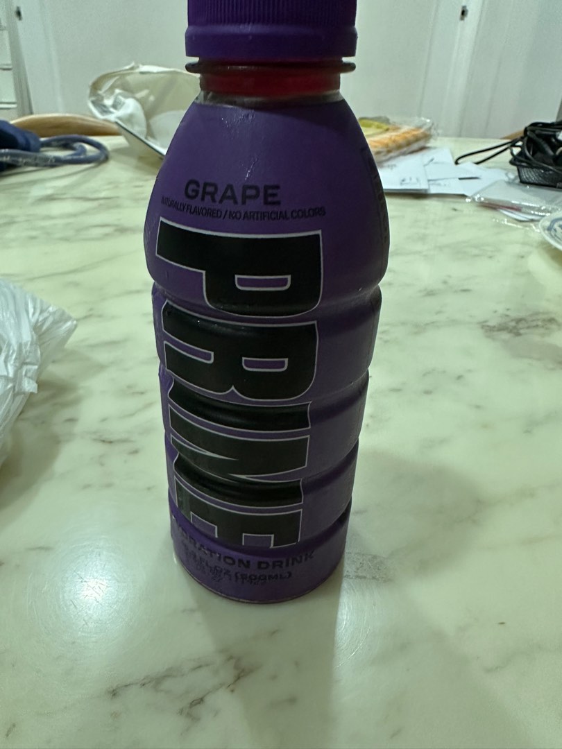 Prime Hydration Grape, Food & Drinks, Other Food & Drinks on Carousell