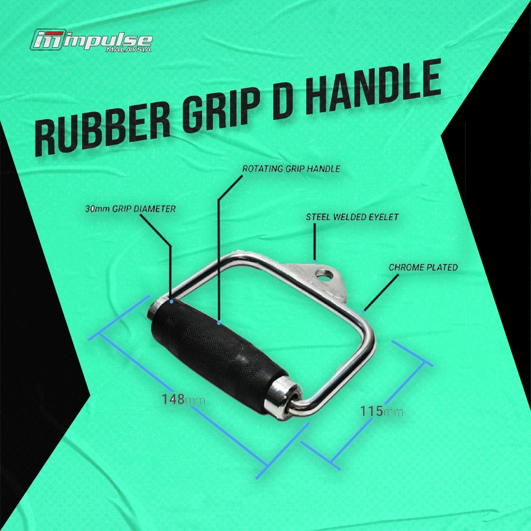 Professional Gym Single D Handle, Sports Equipment, Other Sports ...