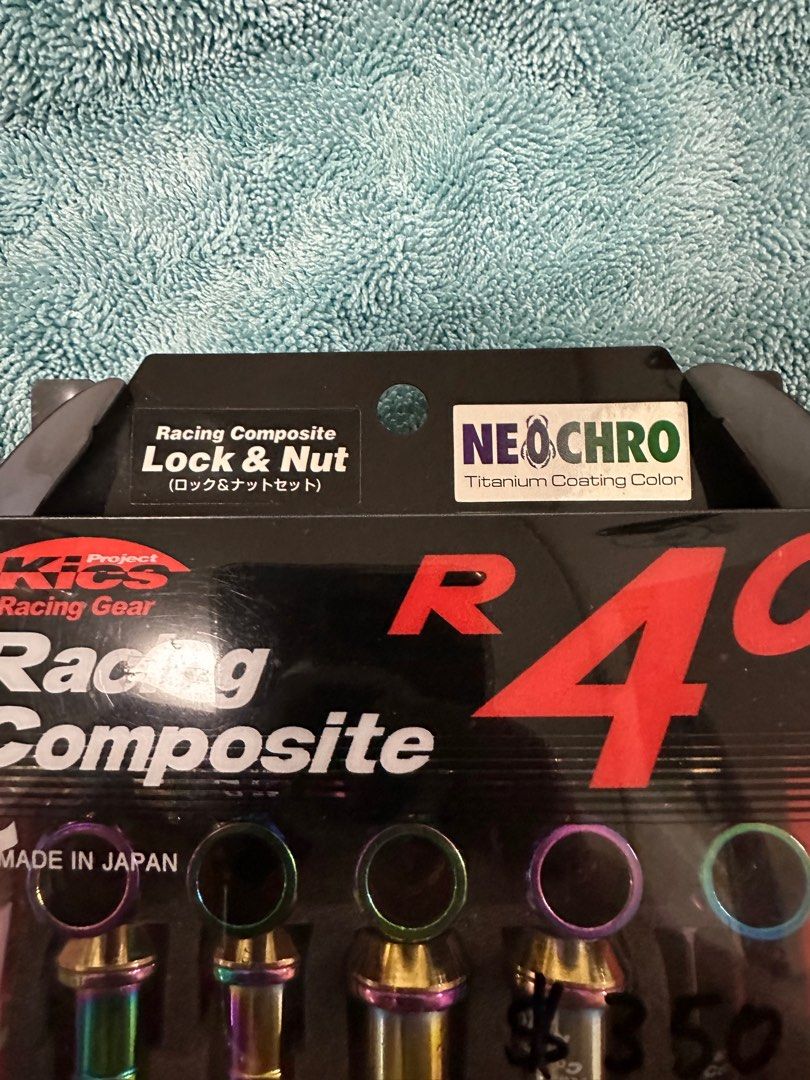 Authentic Project Kics R40 Lug Nut chrome ( authentic from LS tyres ...