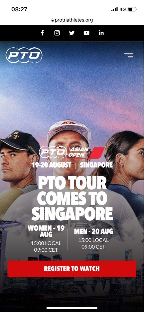 PTO Asia Open 19/8 (Sat) to 20/8 (Sun), Tickets & Vouchers, Event ...
