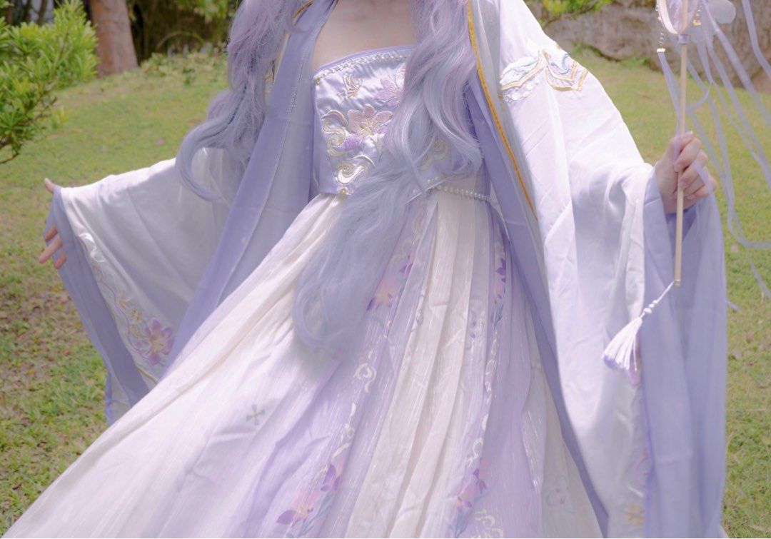 Purple Traditional Hanfu, Women's Fashion, Dresses & Sets, Traditional ...