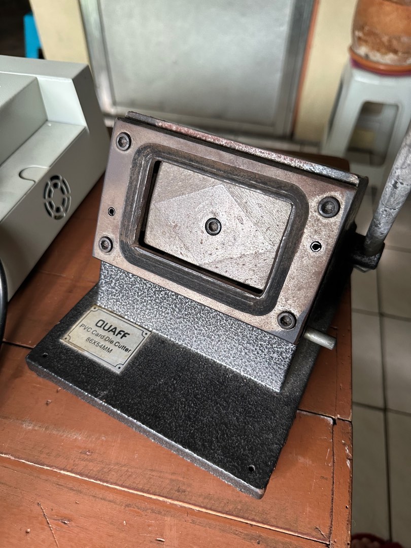 QUAFF DIE CUTTER ID PVC FOR SALE on Carousell