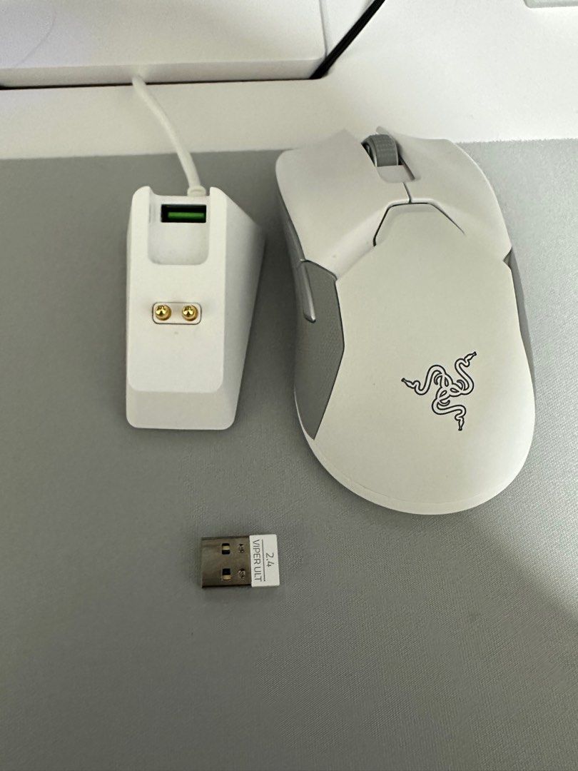 Razer Viper Ultimate Mercury, Computers & Tech, Parts & Accessories ...