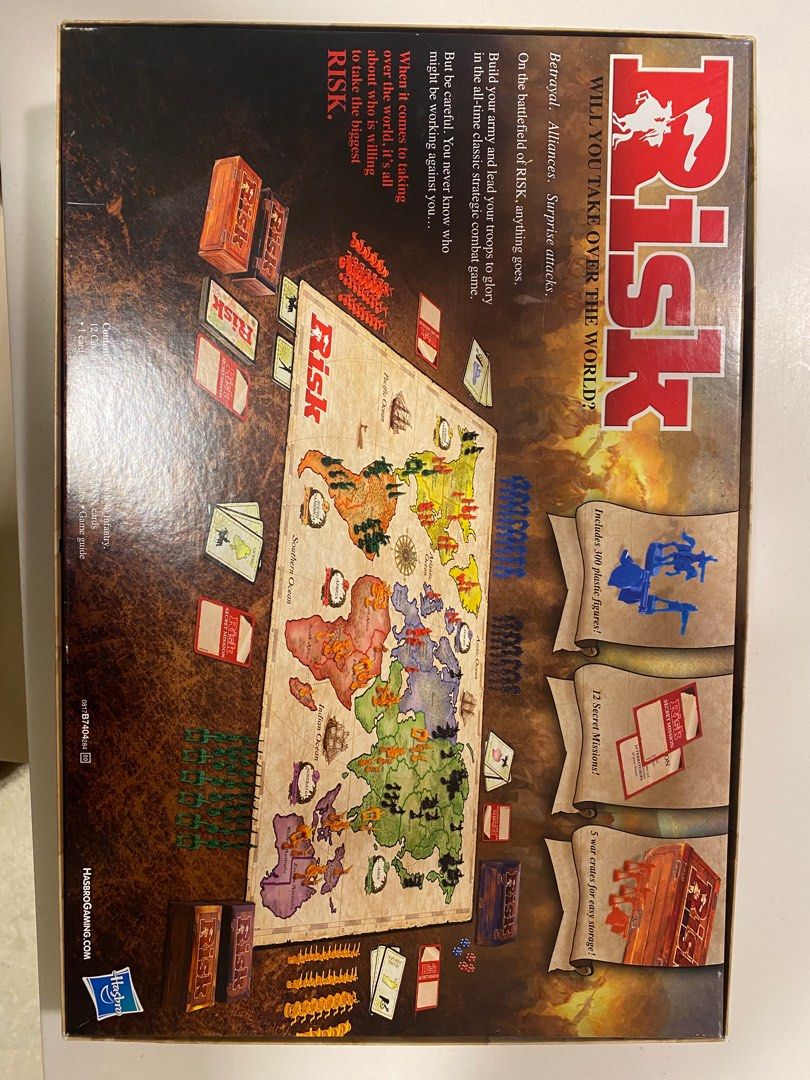 Risk Board Game, Hobbies & Toys, Toys & Games on Carousell