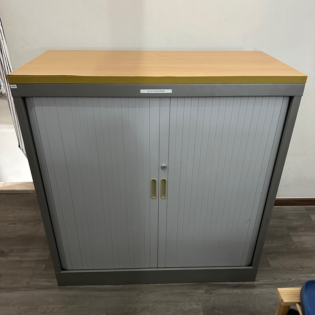 Roller Shutter Cabinet, Furniture & Home Living, Furniture, Shelves ...