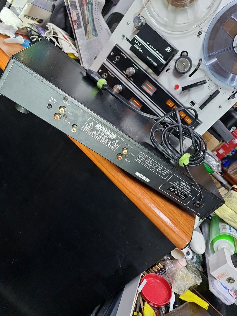 ROTEL Phono Equalizer model RQ 9708X, Audio, Other Audio Equipment on ...