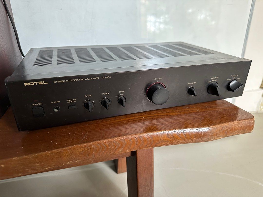 Rotel stereo integrated amplifier RA-931, Audio, Soundbars, Speakers ...
