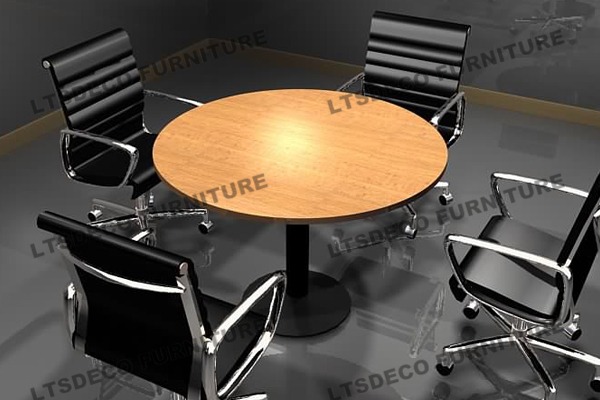ROUND TABLE OFFICE PARTITION FURNITURE on Carousell