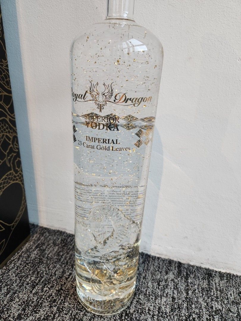 Royal Dragon 3l Vodka with Gold Leaves, Food & Drinks, Alcoholic ...