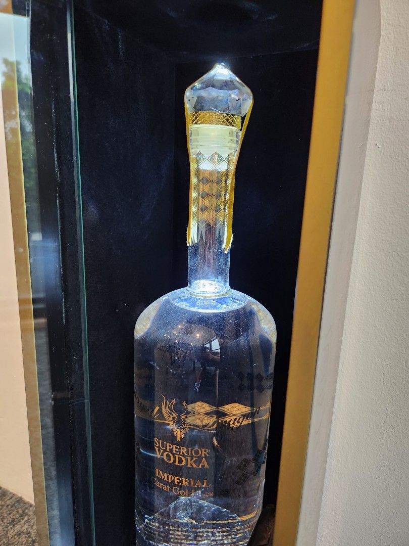 Royal Dragon 3l Vodka with Gold Leaves, Food & Drinks, Alcoholic ...