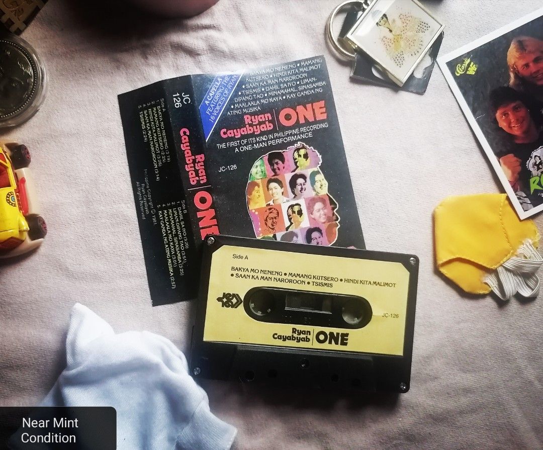 Ryan Cayabyab One Cassette Tape Original Cassette Tapes Vintage ...