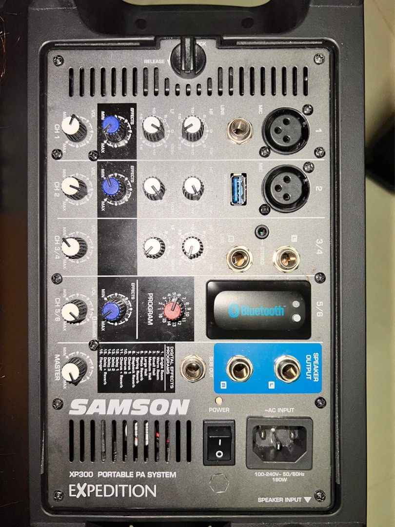 Samson Expedition XP300 Portable PA System, Audio, Soundbars, Speakers ...