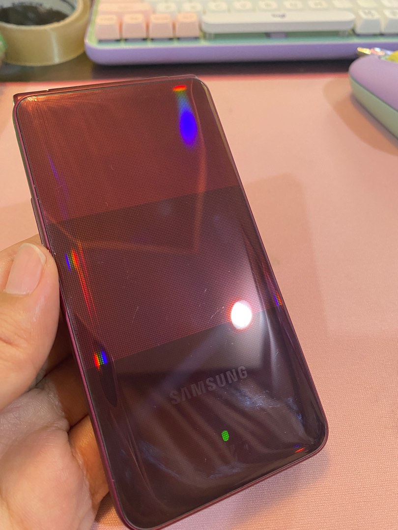 Samsung Folder 2 2021 Wine Red, Mobile Phones & Gadgets, Mobile Phones ...