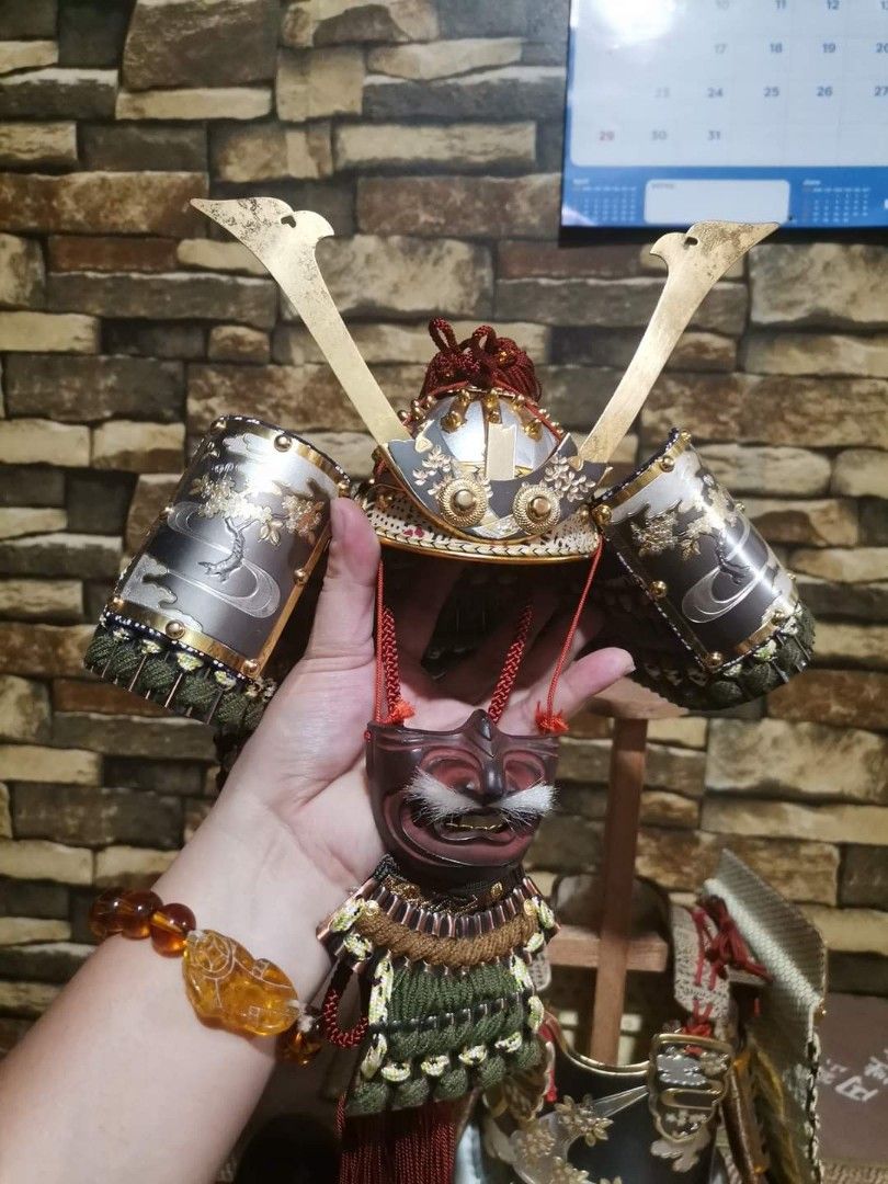 Samurai Armor Display (40cm), Furniture & Home Living, Home Decor ...