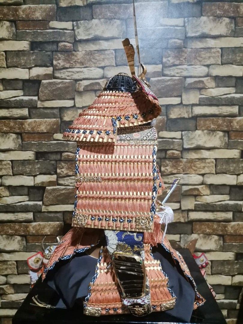 Samurai Armor Display with Box (50cm), Furniture & Home Living, Home ...
