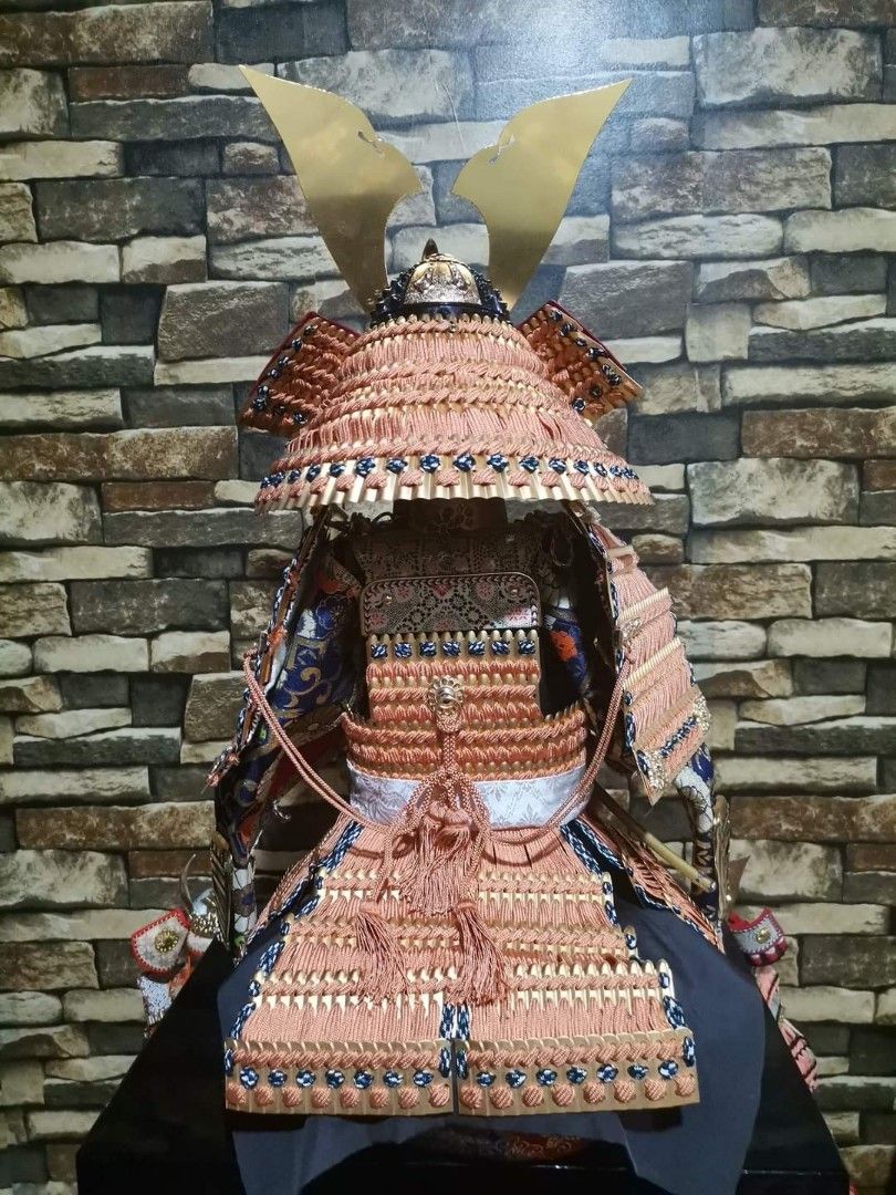 Samurai Armor Display with Box (50cm), Furniture & Home Living, Home ...