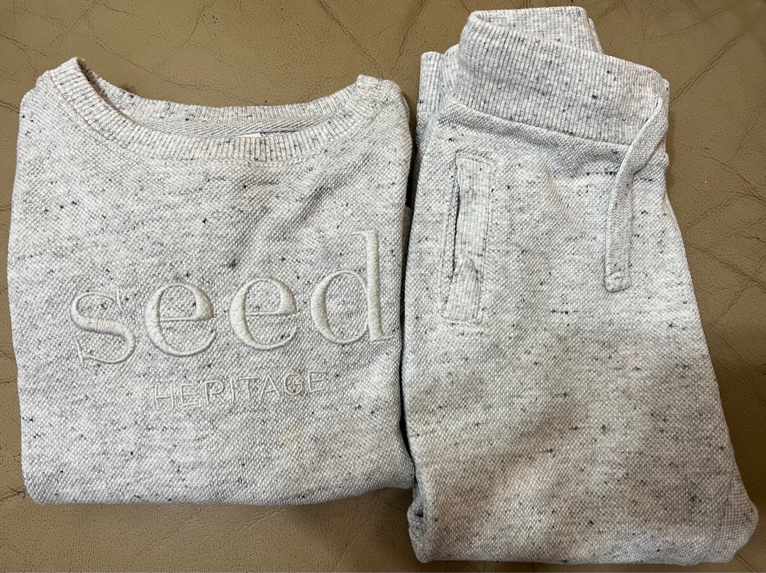 SEED LOGO TRACKSUIT , 兒童＆孕婦用品, 嬰兒及小童流行時尚 - Carousell