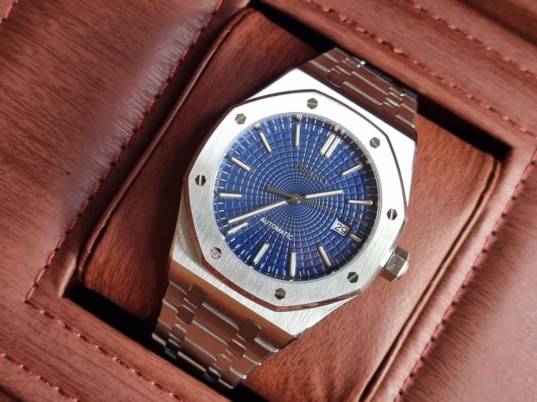Seiko Mod Custom AP Royal Oak Automatic, Men's Fashion, Watches ...
