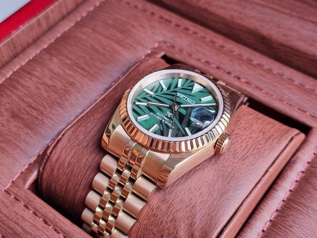 Seiko Mod Custom Datejust 36mm, Men's Fashion, Watches & Accessories ...