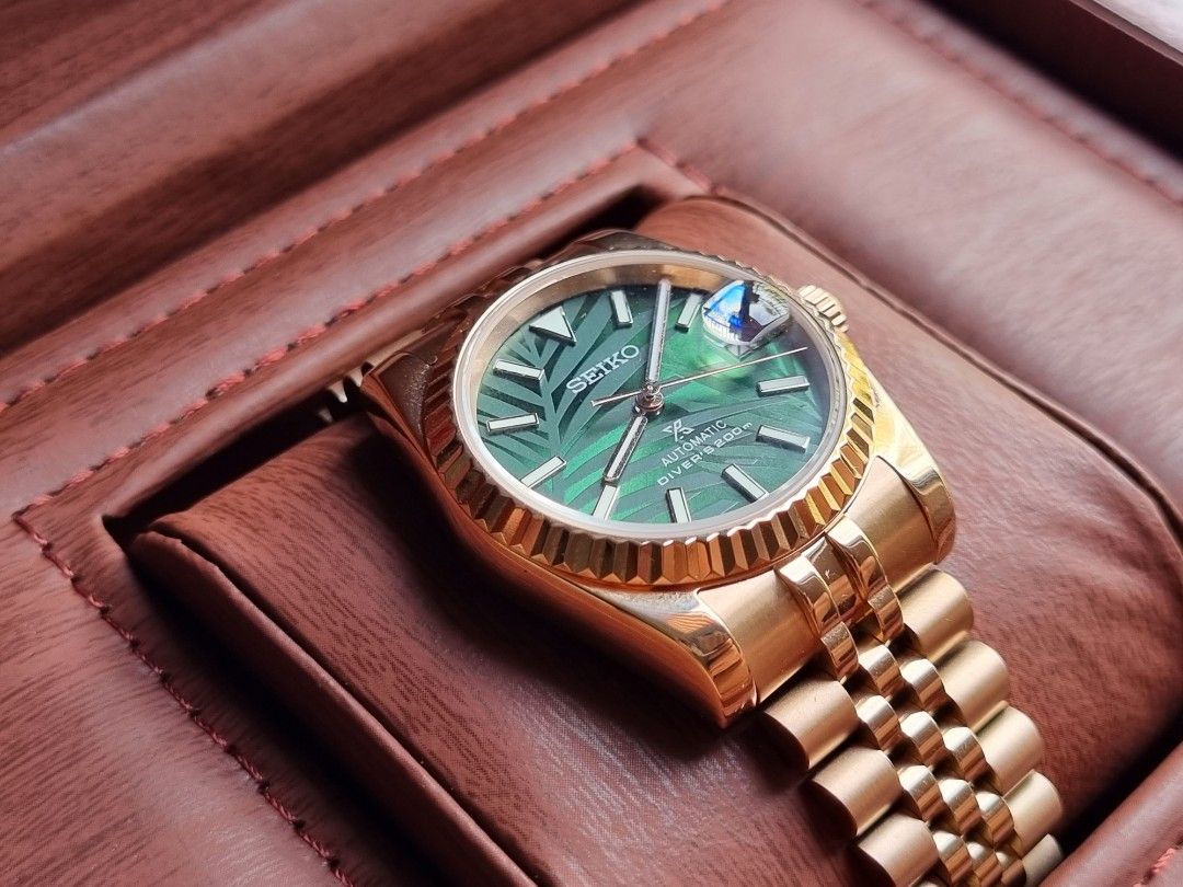 Seiko Mod Custom Datejust 36mm, Men's Fashion, Watches & Accessories ...