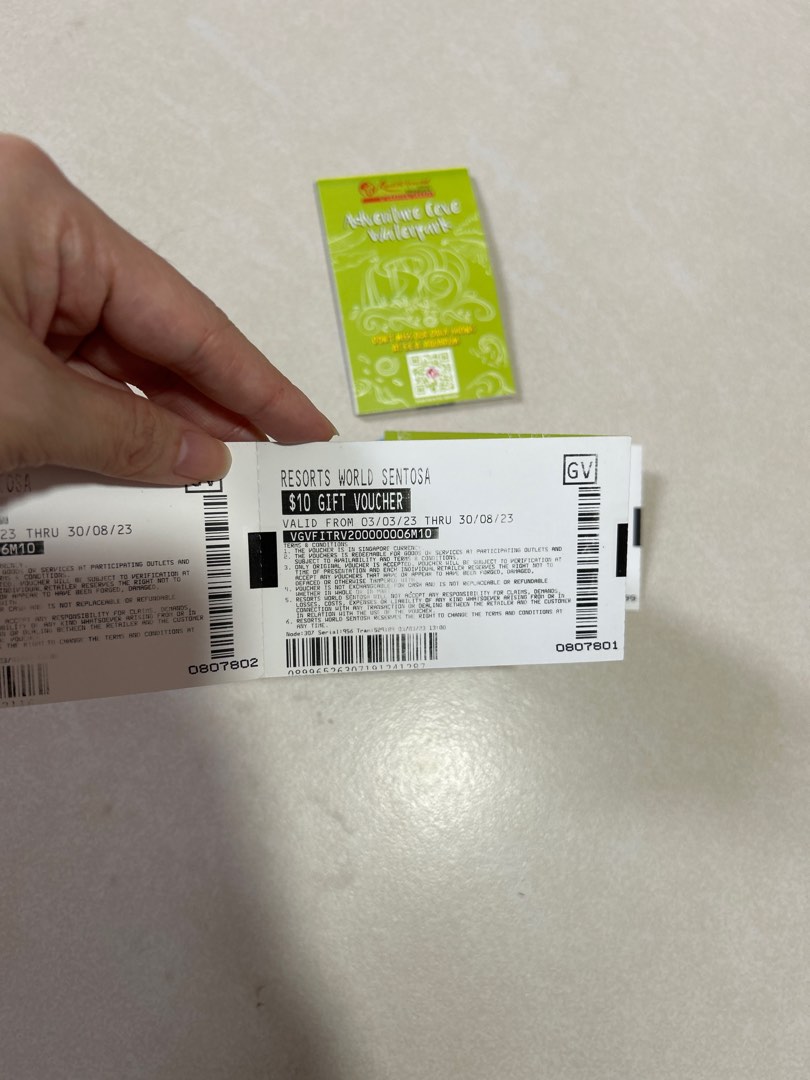 Sentosa attractions ticket, Tickets & Vouchers, Local Attractions ...