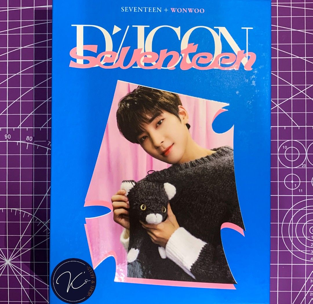 Seventeen Wonwoo Dicon Photobook & Binder, Hobbies & Toys, Memorabilia & Collectibles, K-Wave on ...