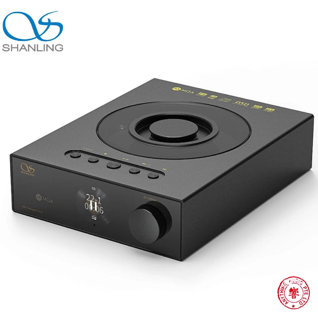 Shanling ET3 Dedicated Digital CD Transport/Player, Audio, Other Audio ...