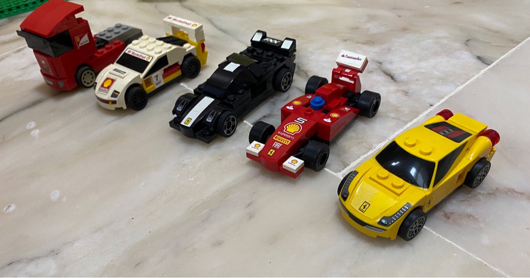 SHELL LEGO FERRARI CAR V-POWER 2012 SERIES, Hobbies & Toys, Toys ...