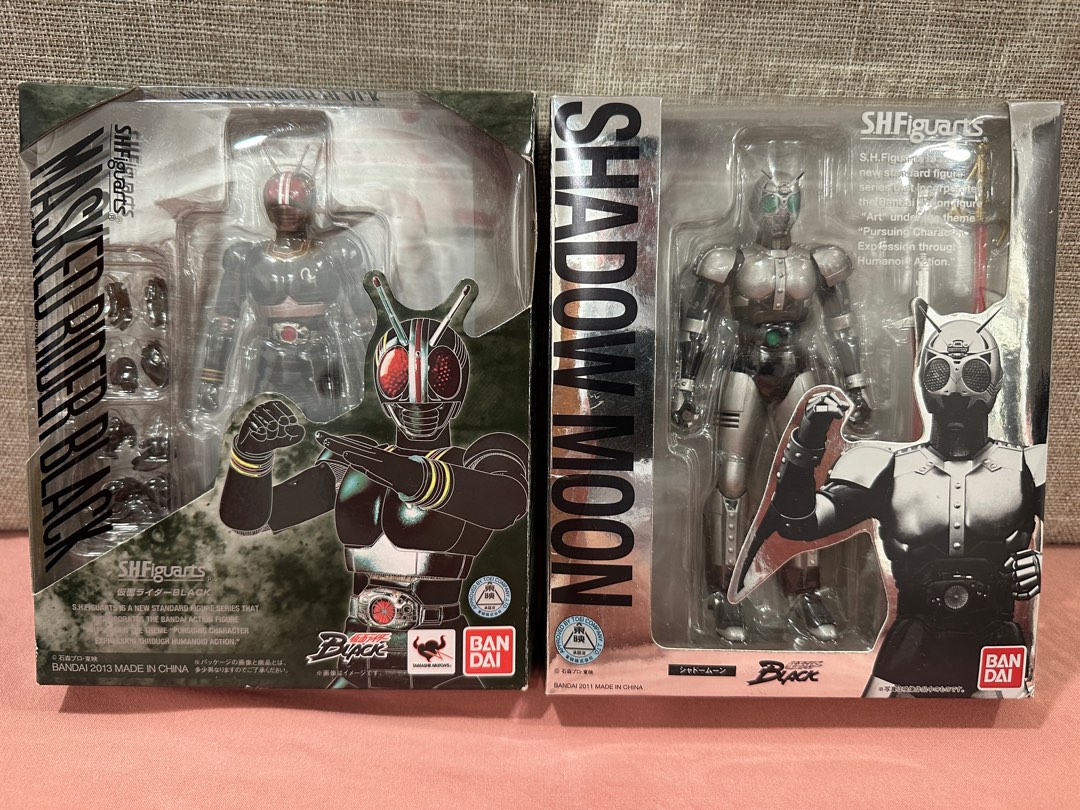 SHF Kamen ride black & shadowmoon, Hobbies & Toys, Toys & Games on ...